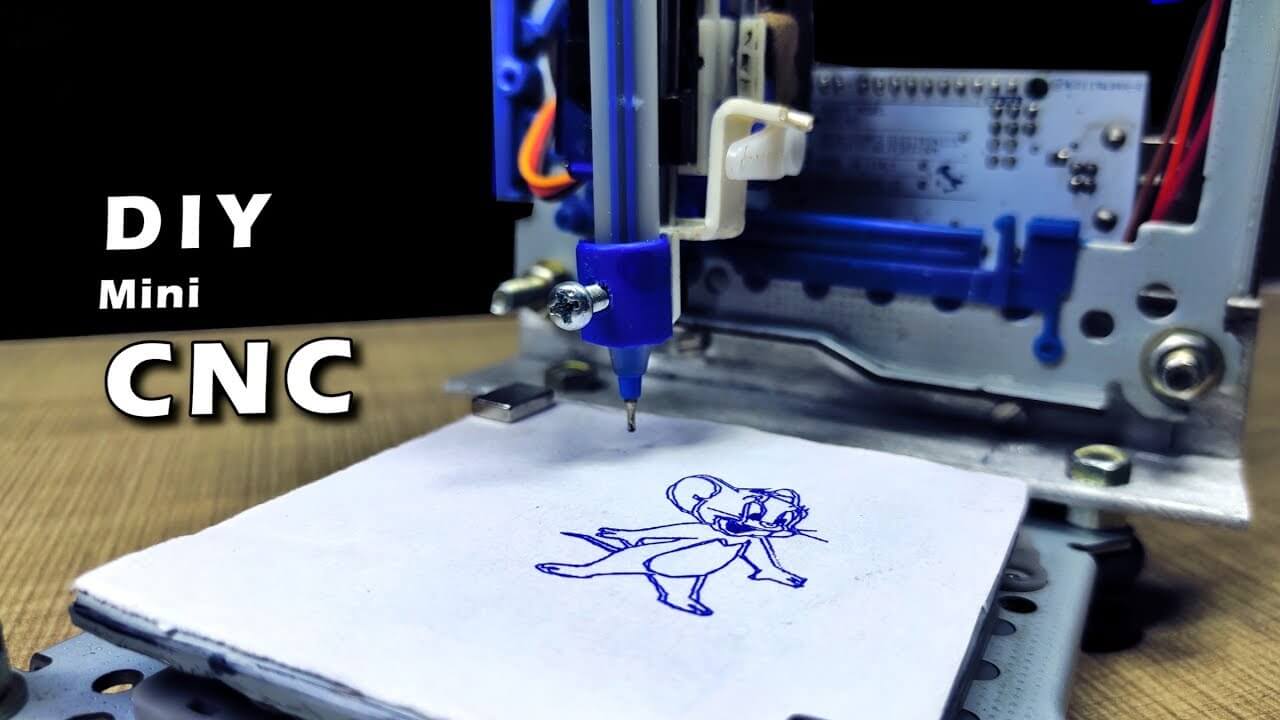 How to Make DIY Mini CNC Machine With Arduino Tutorial 2022