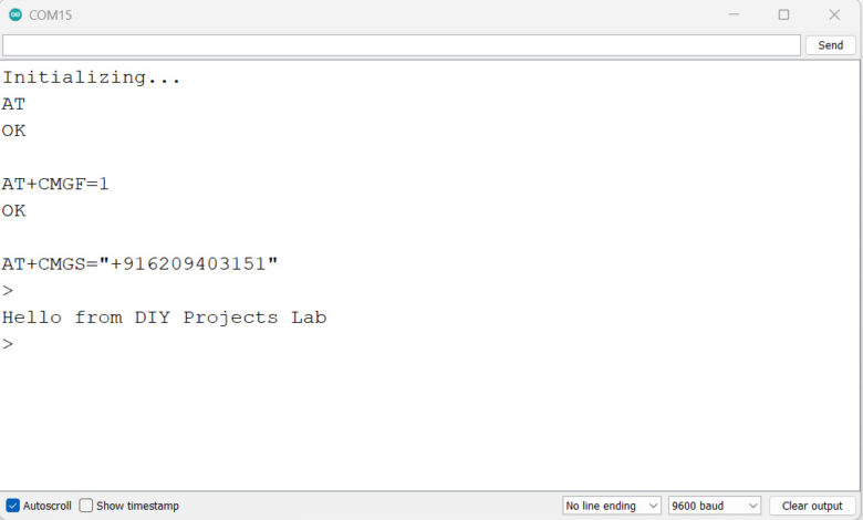 Sending and Receiving Call & SMS with SIM800l GSM Module