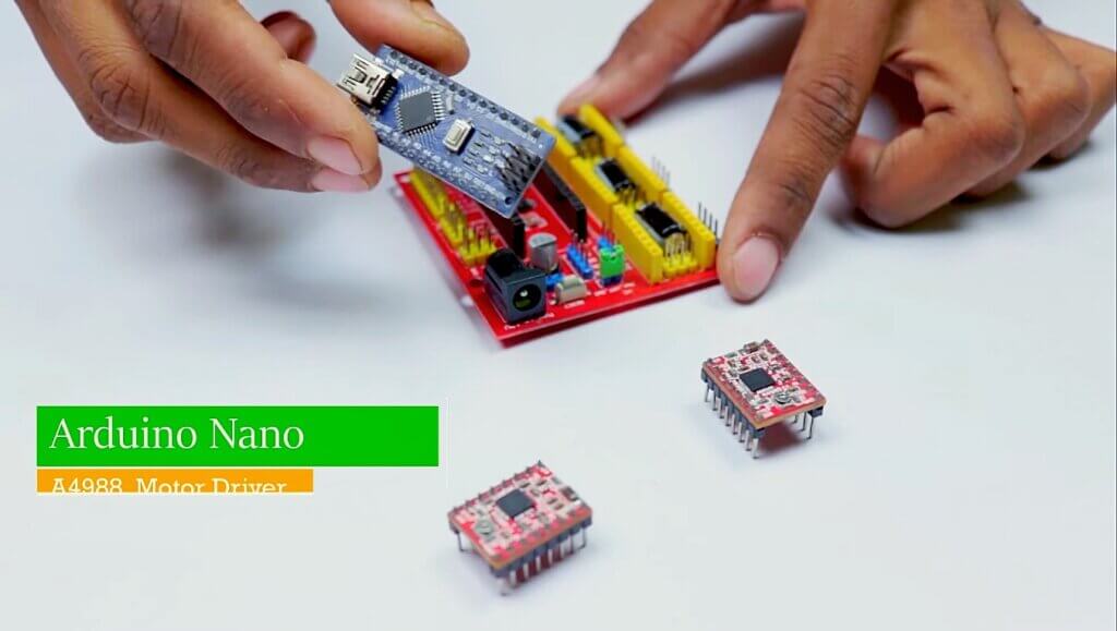 3D Printed Mini CNC Machine - Arduino Projects , CNC