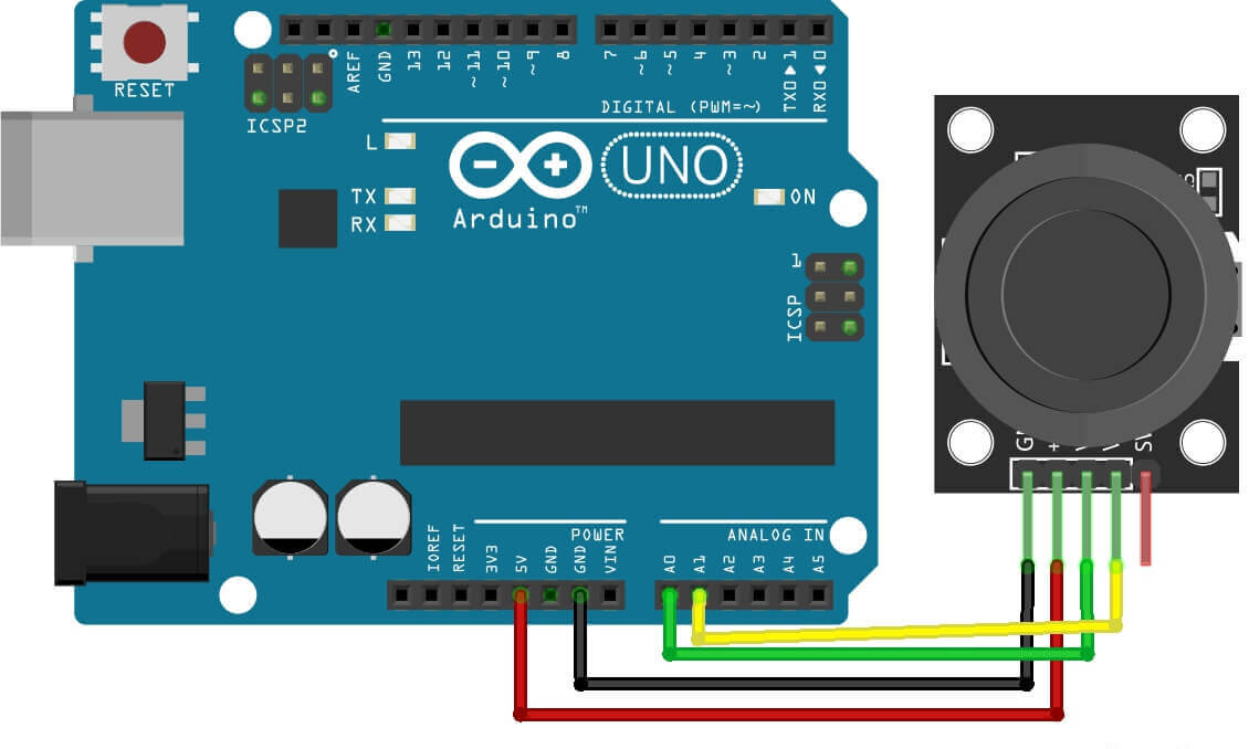 Analog Joystick With Arduino Tutorial - How It Works & Code