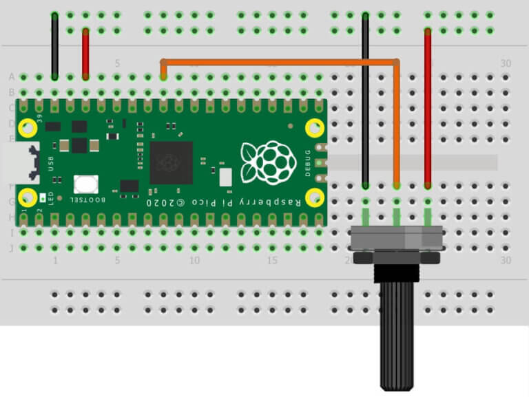 Raspberry Pi Pico ADC | Read Analog Values With Micropython