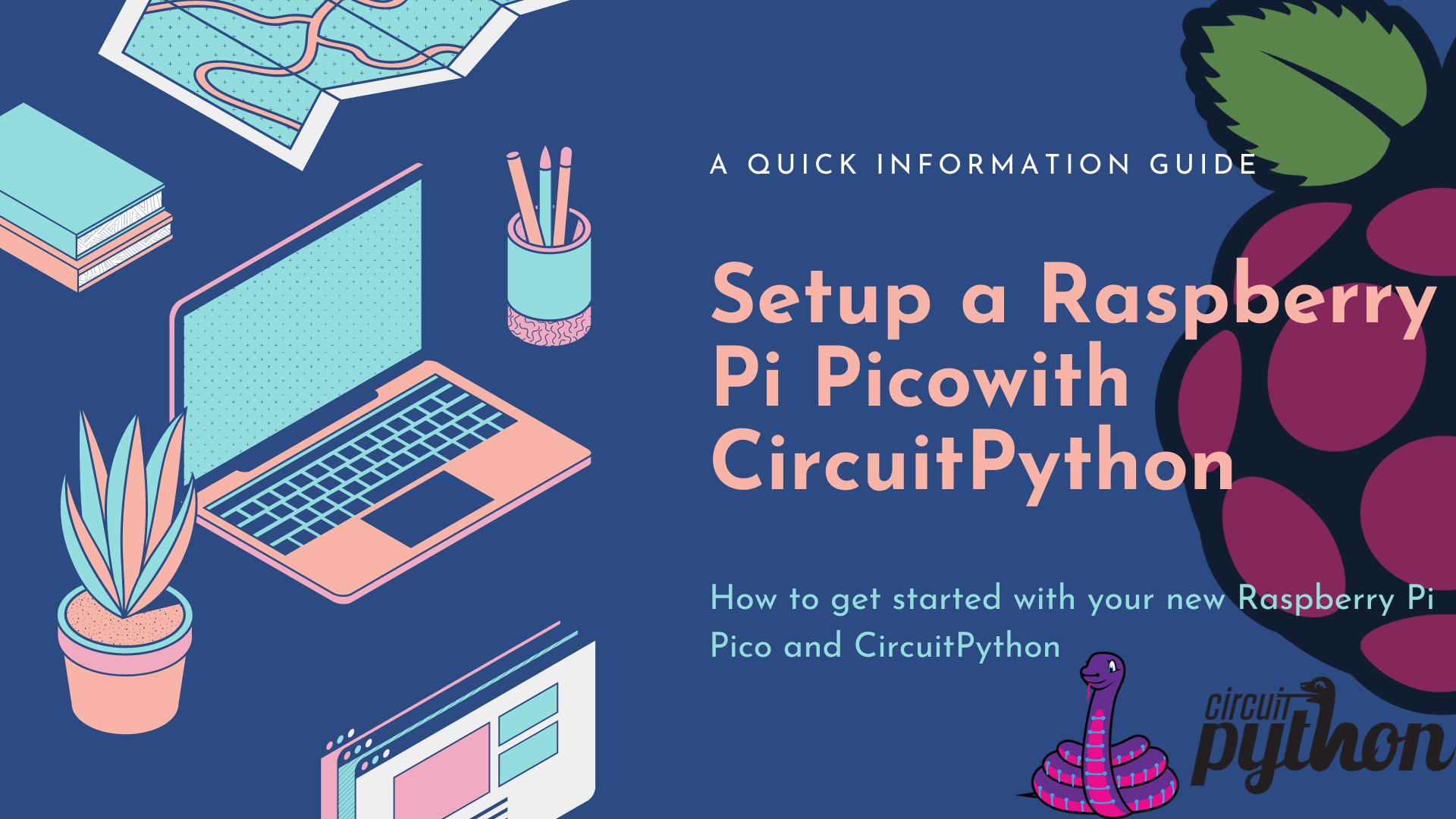 How to Setup a Raspberry Pi Pico with CircuitPython Code