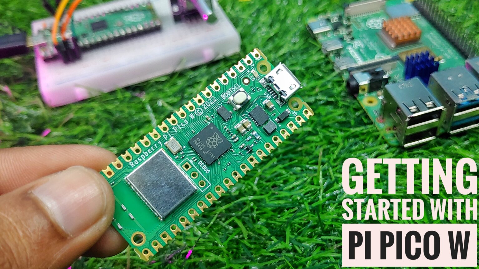 Introduction To Raspberry Pi Pico W- Beginners Guide -1 to 5