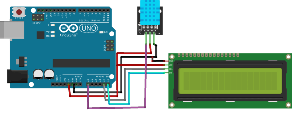 DHT11/22 Humidity Temperature Sensor With Arduino Tutorial