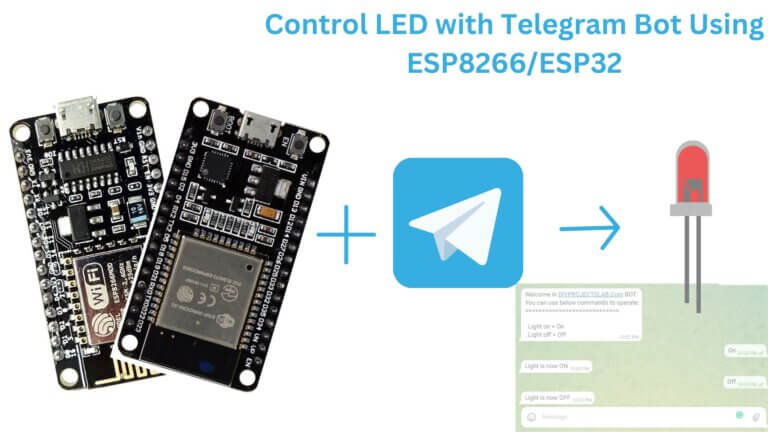 Control LED with Telegram Bot Using ESP8266/ESP32