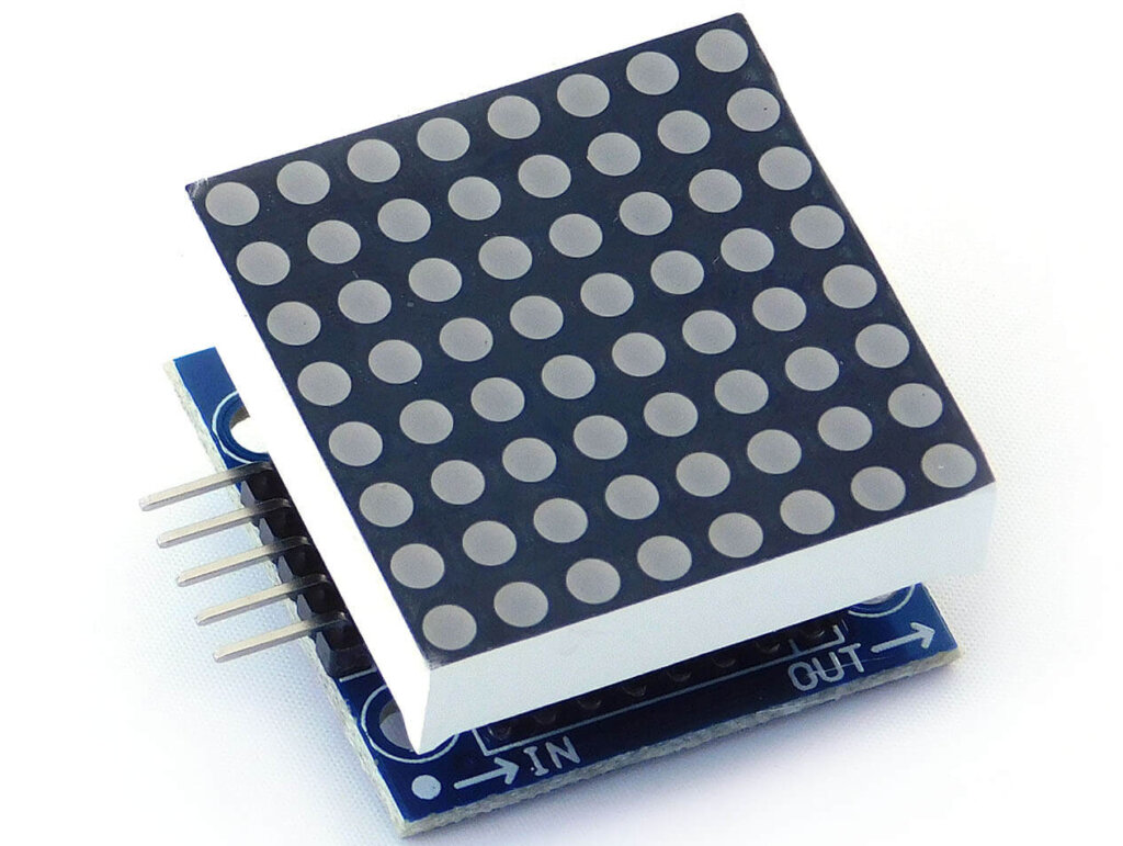 MAX7219 Dot Matrix LED Display With Arduino Tutorial