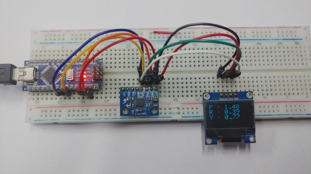 MPU-6050 Accelerometer and Gyroscope Tutorial For Begineers