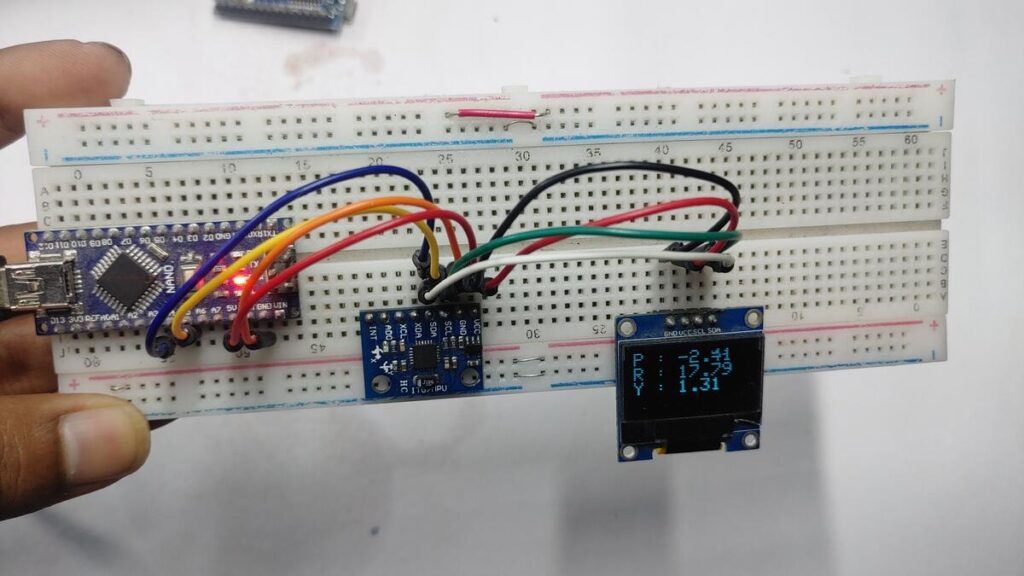 MPU-6050 Accelerometer and Gyroscope Tutorial For Begineers