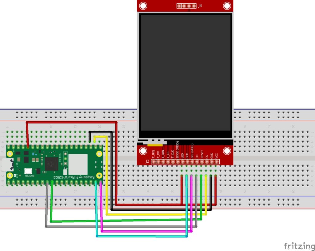 Raspberry Pi Pico TFT LCD Touch Screen Tutorial -Micropython