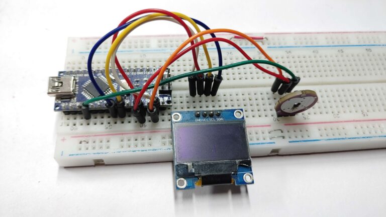 Heart Beat Display using Pulse Sensor with Arduino & OLED
