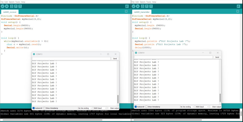 MAX485 Modbus Communication With Arduino