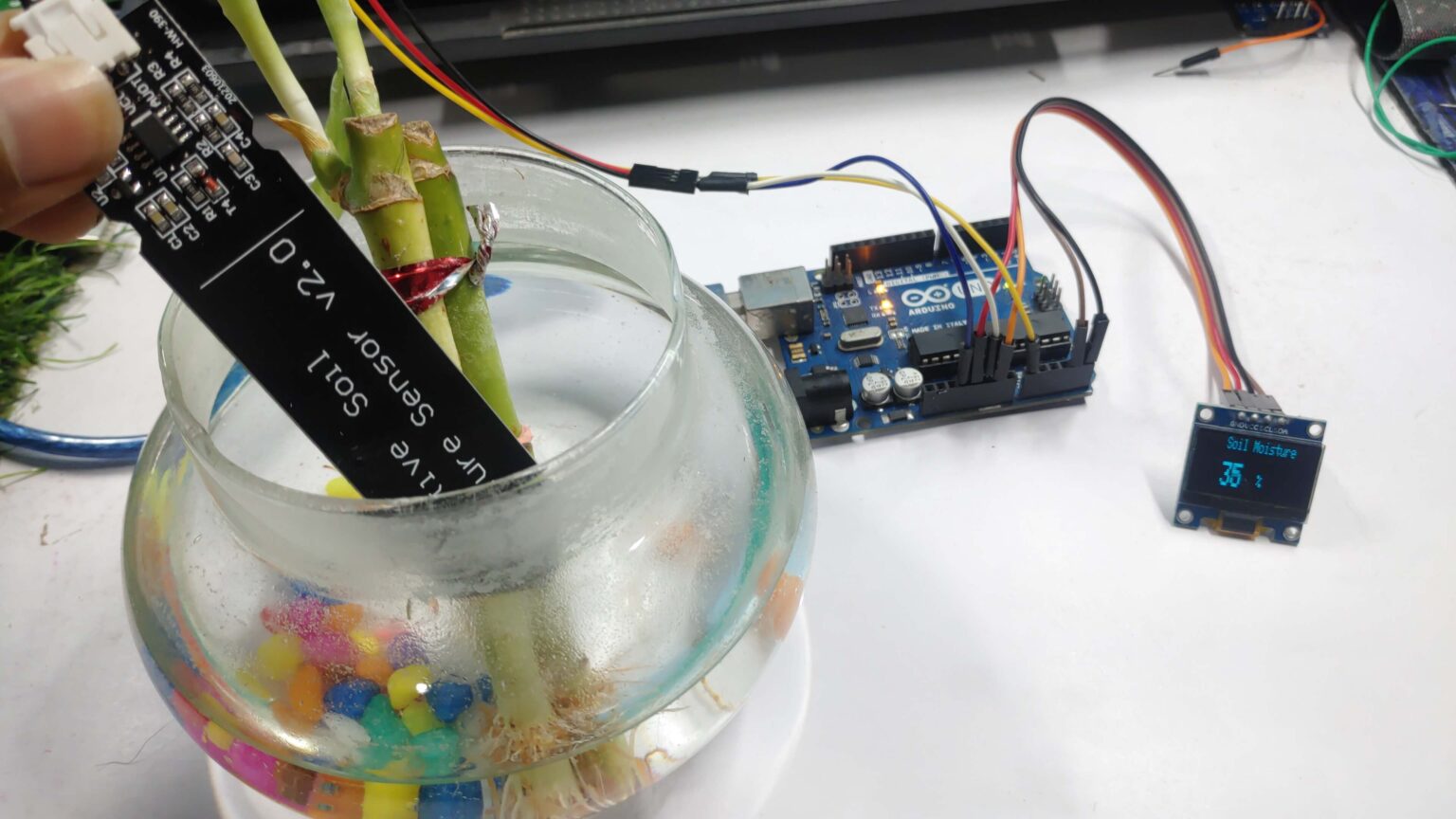 Capacitive Soil Moisture Sensor v1.2 With Arduino Tutorial