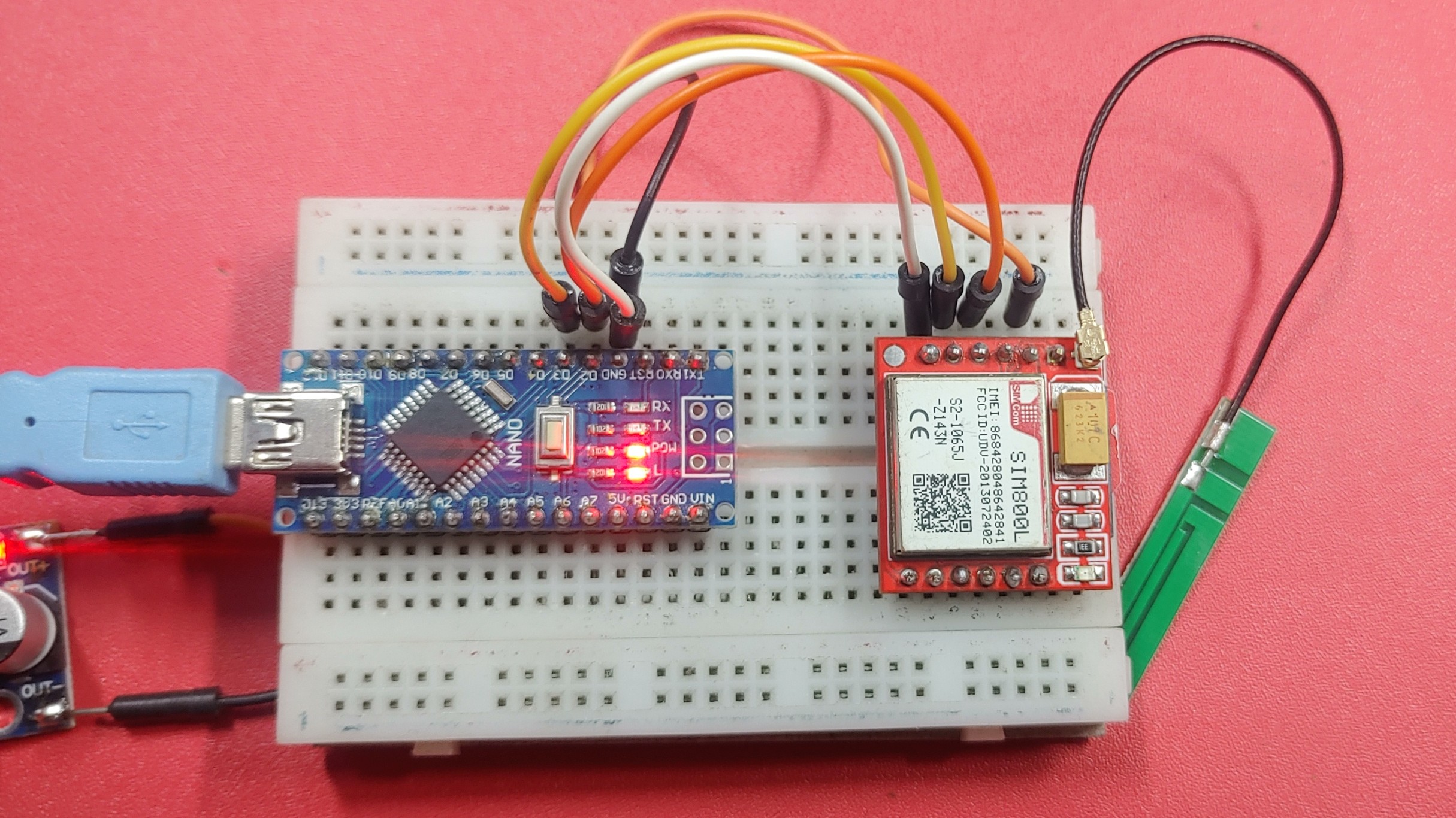 Sending and Receiving Call & SMS with SIM800l GSM Module