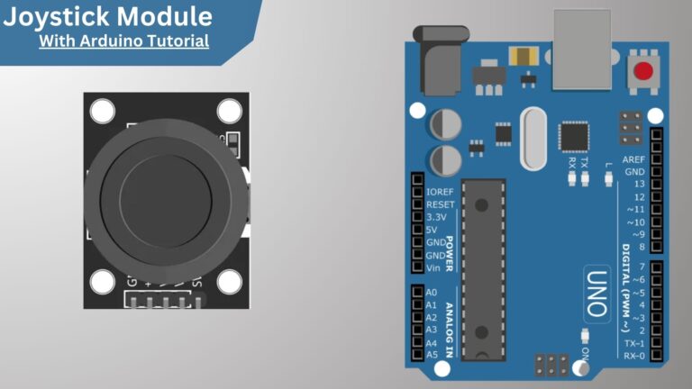 Analog Joystick With Arduino Tutorial - How It Works & Code