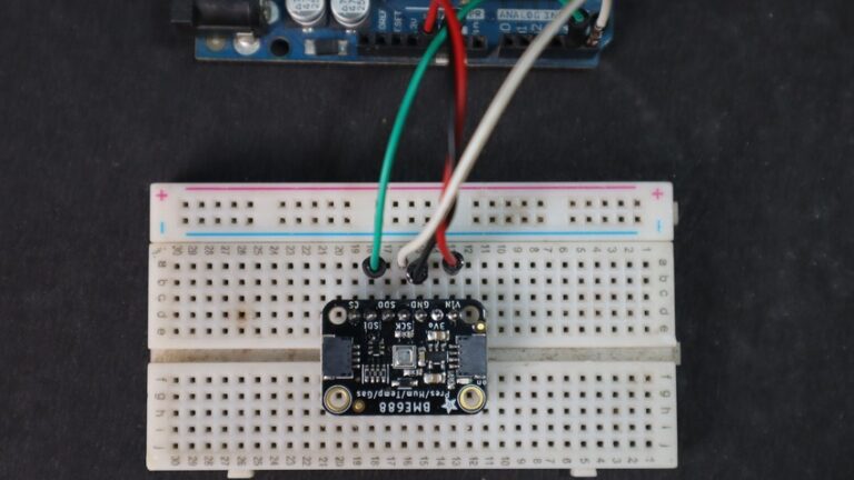 Interfacing BME688 Environmental & Gas Sensor with Arduino