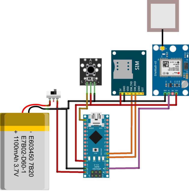 DIY Arduino GPS Tracker Project Build Your Own Location Tracking