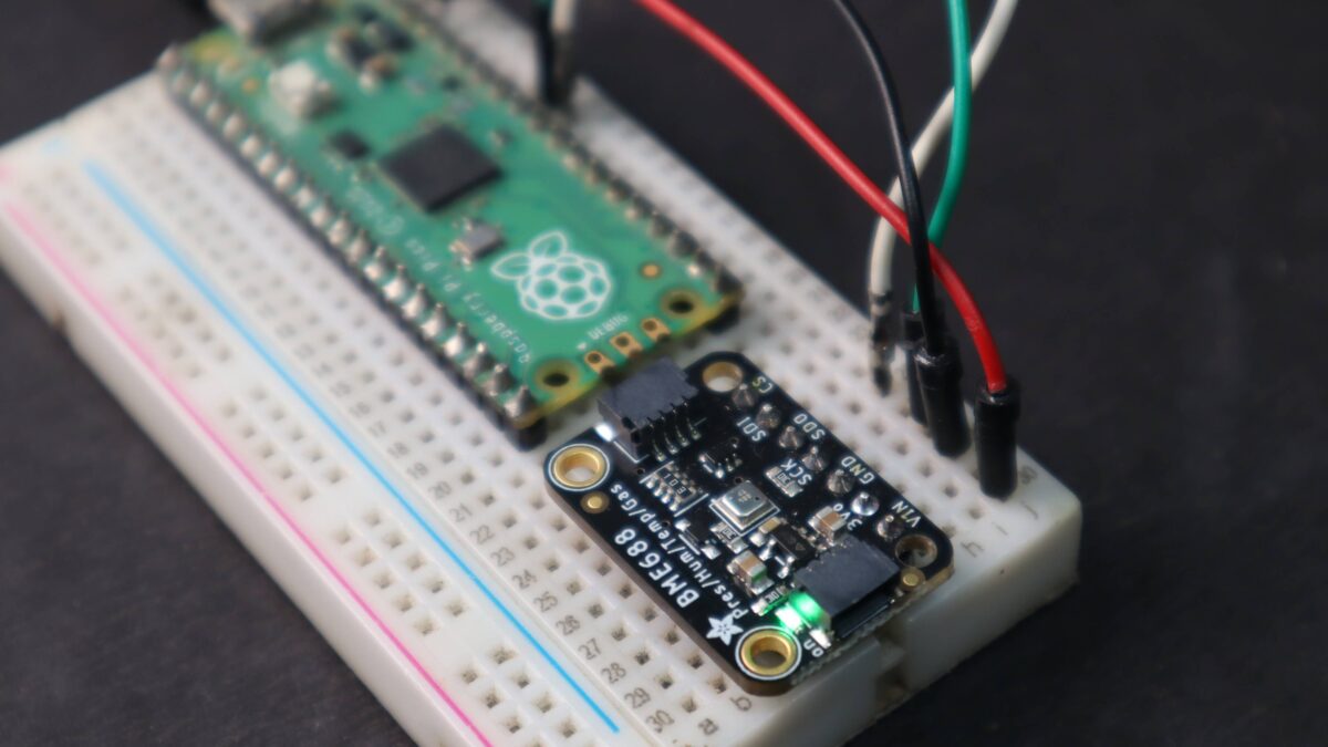 BME688 Environmental Gas Sensor with Raspberry Pi Pico