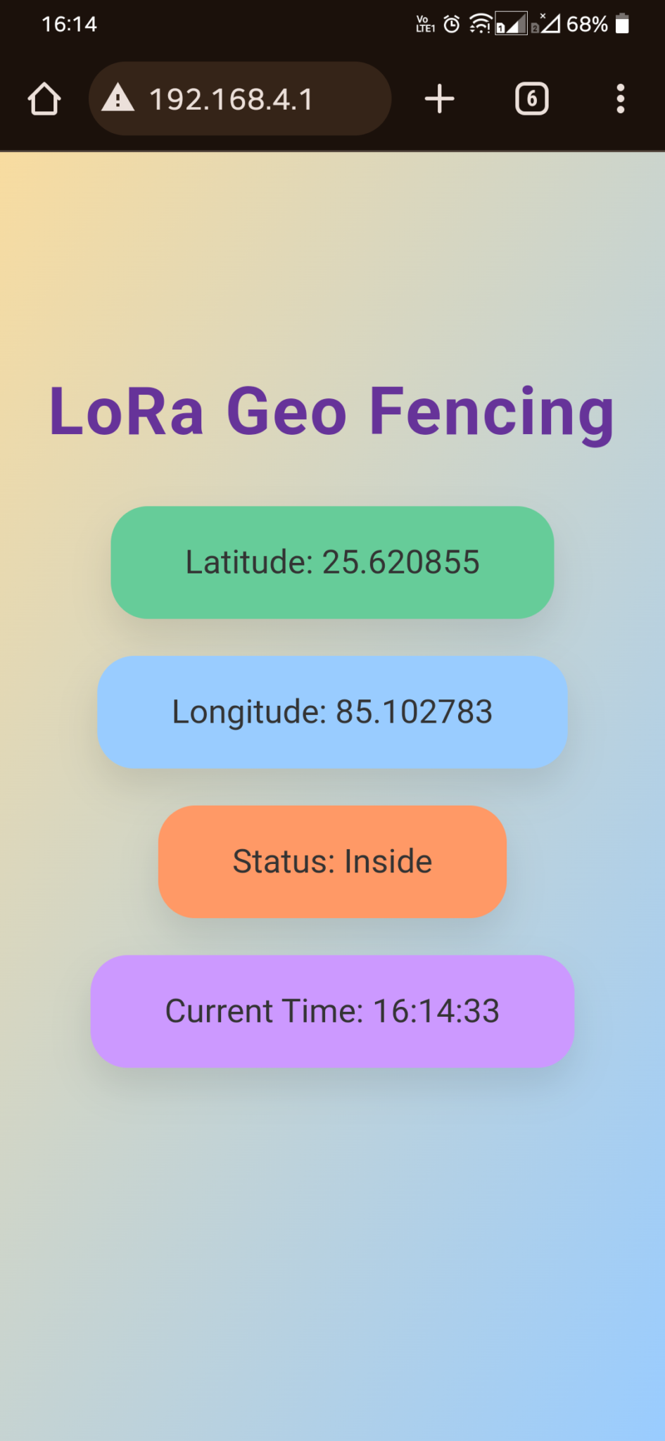 LoRa GPS Based IoT Geo-Fencing Using Arduino, and ESP32