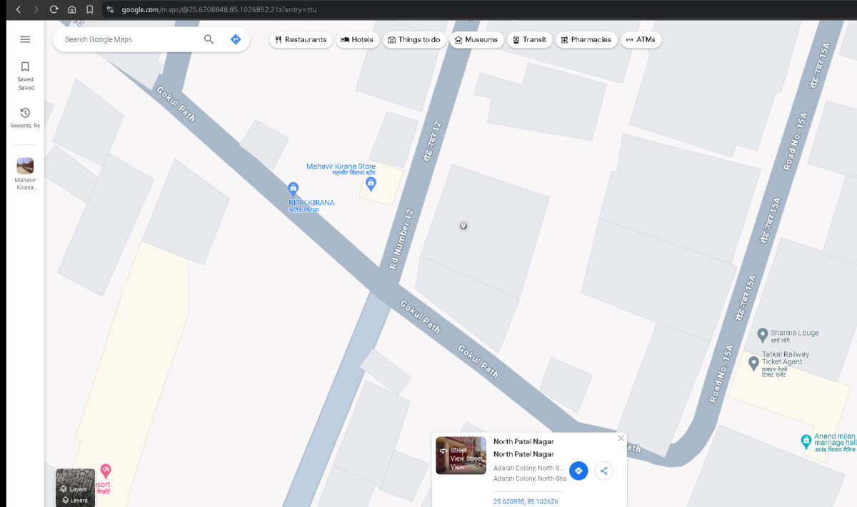 Vehicle GPS Tracking with Telegram and ESP32 on Google Maps